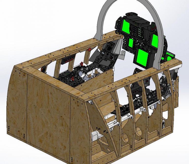 Left and Right Consoles coming together! – OpenHornet